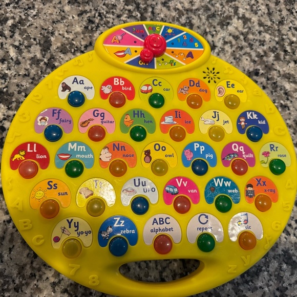 Toys | Interactive Alphabet Learning Toy Yellow | Poshmark